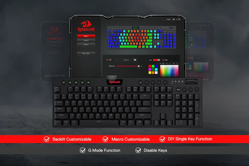 Redragon Horus K618-RGB